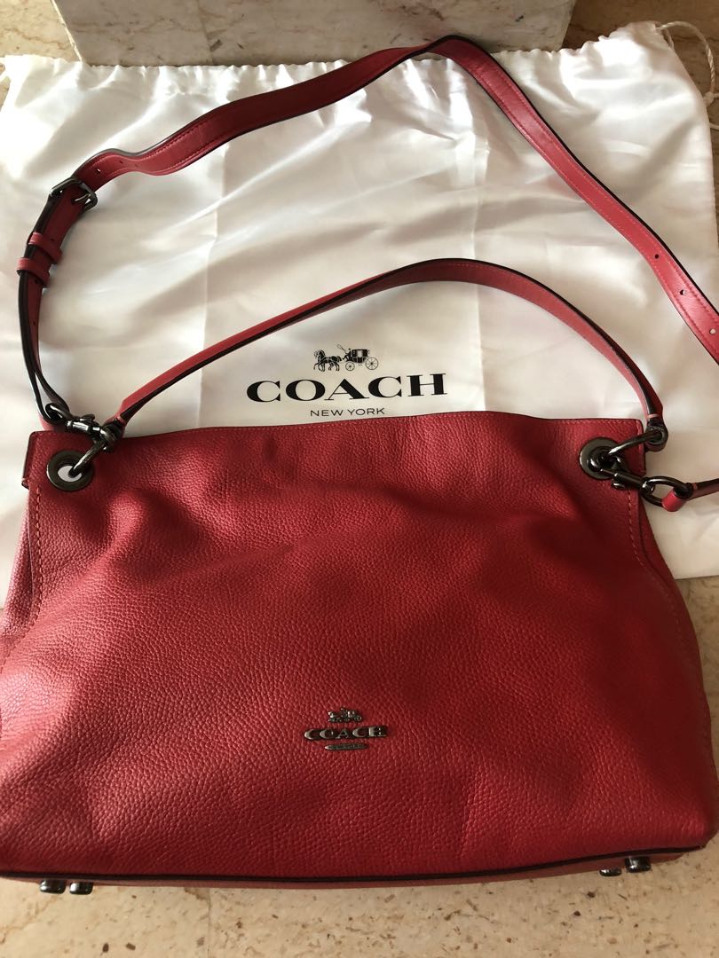 COACH New York hand bag, Women's Fashion, Bags & Wallets, Cross-body ...