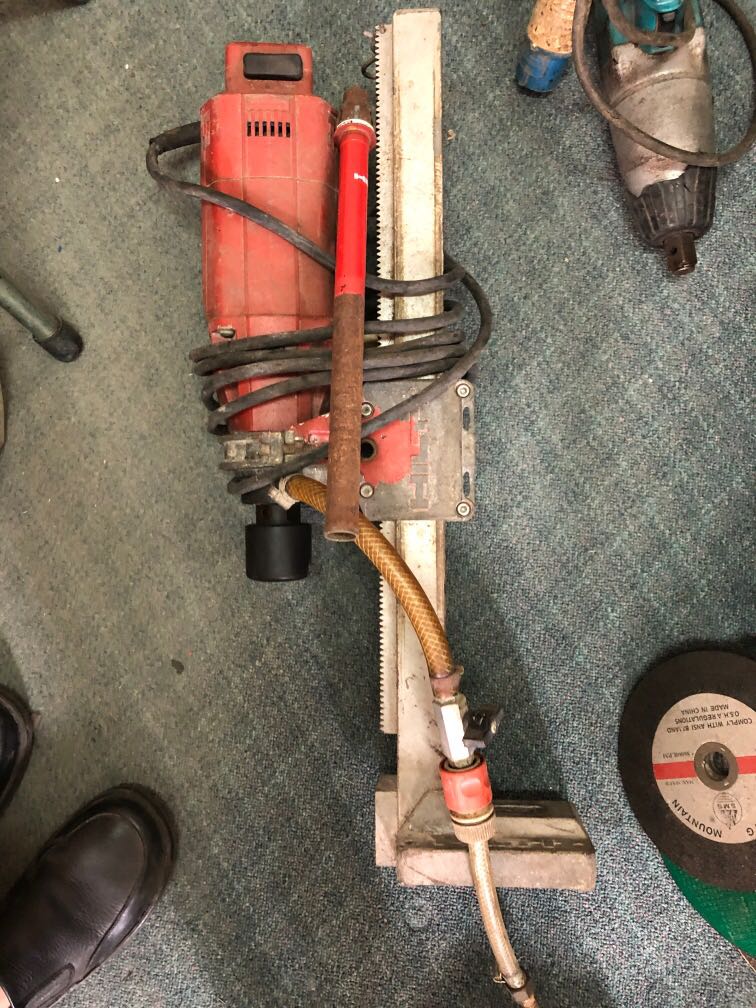Coring machine - Hilti DD-80 E Diamond Coring System, Furniture & Home ...