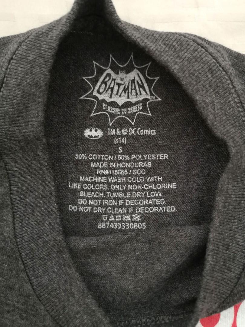 DC comics Batman & Robin T-shirt, Men's Fashion, Tops & Sets, Tshirts ...