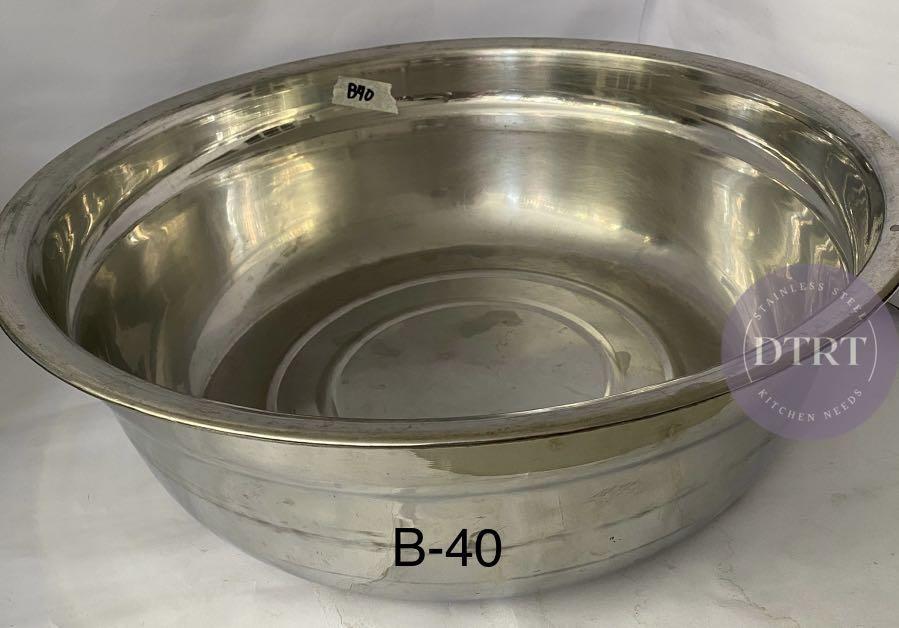 Deep Basin / Palanggana - B40, Furniture & Home Living, Bathroom ...