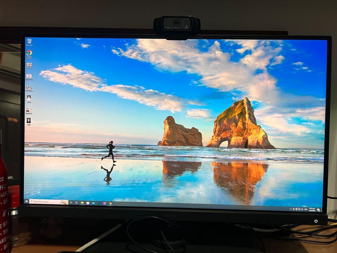 BenQ SW270C professional Monitor with Desktop PC, Computers & Tech ...