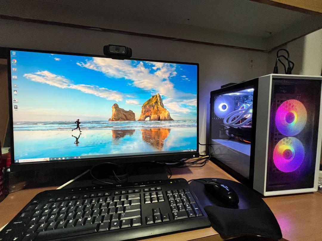 BenQ SW270C professional Monitor with Desktop PC, Computers & Tech ...