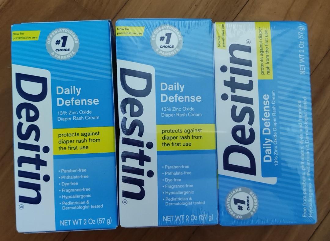 Destin diaper cream daily defense 3 pack butt cream diaper rashes ...