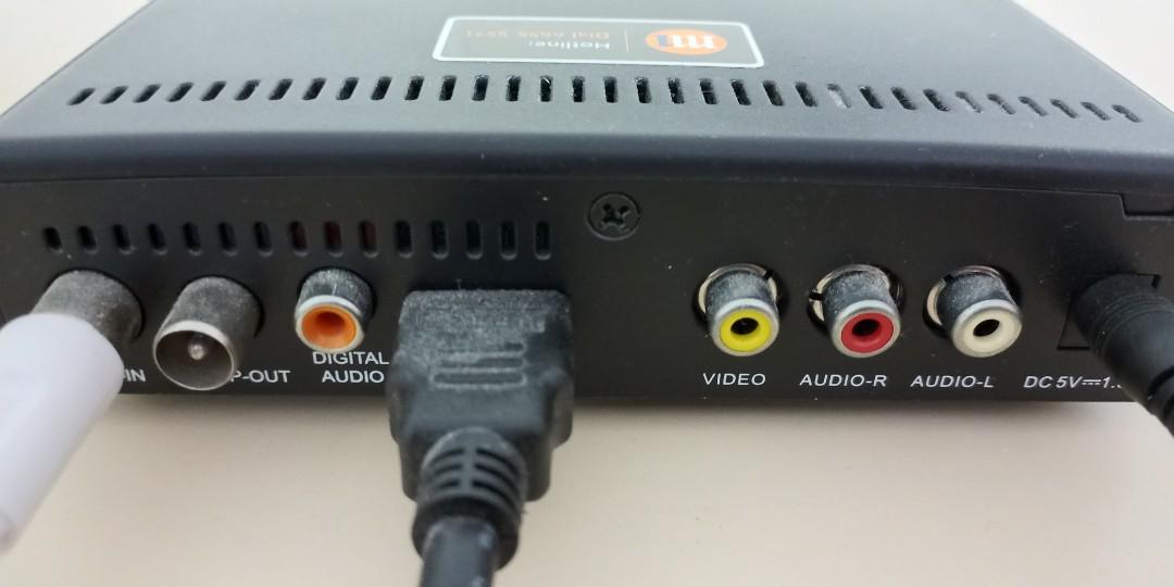 digital tv set up box DV3T2, TV & Home Appliances, TV & Entertainment ...