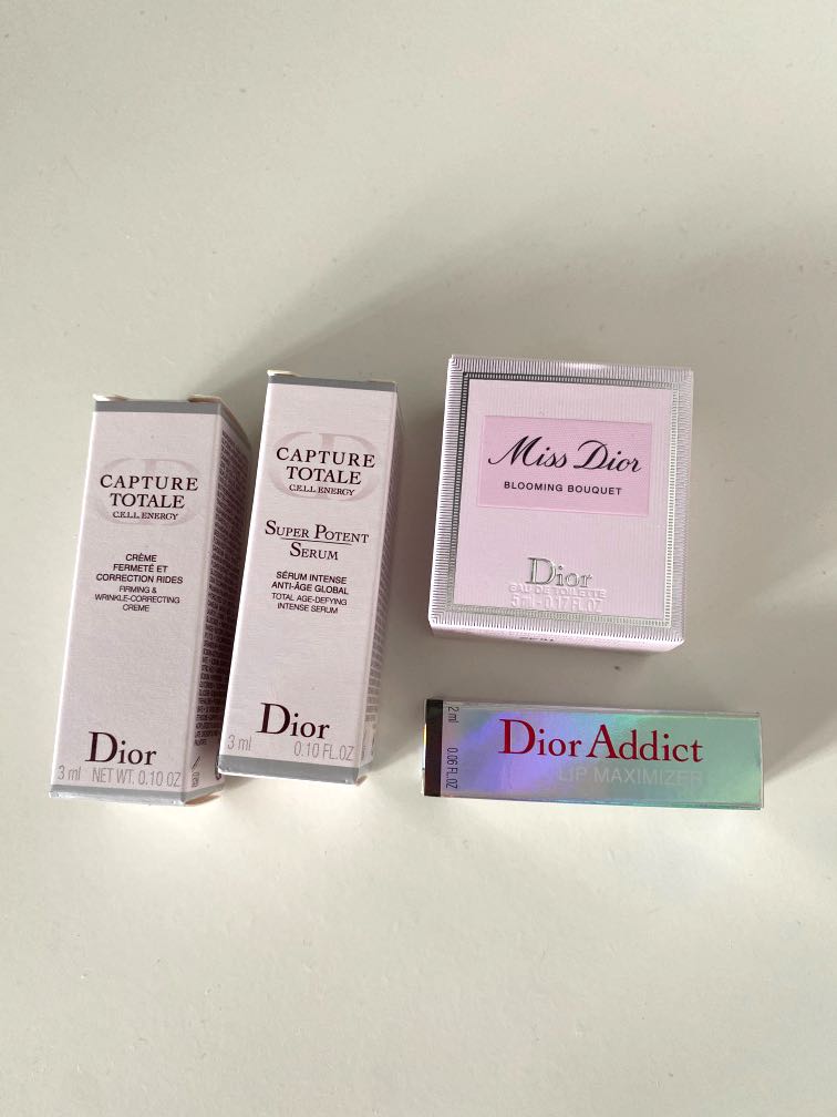 DIOR SAMPLES, Beauty & Personal Care, Face, Face Care on Carousell