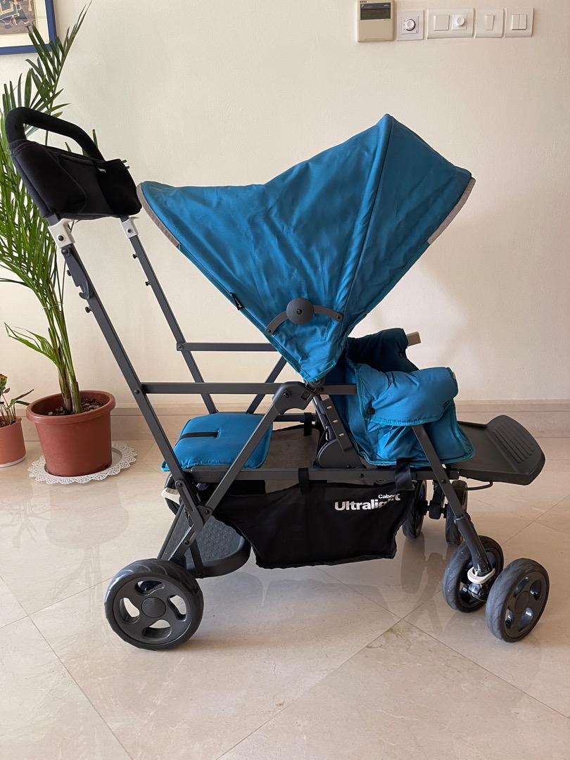 Joovy caboose ultralight Double Stroller, Babies & Kids, Going Out ...