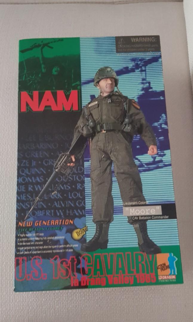 Dragon 1:6 Action Figure NAM US 1st Cavalry - Lt Col Moore la Drang ...