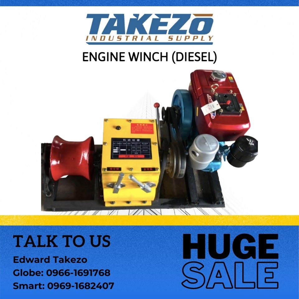 Engine Winch (Diesel), Commercial & Industrial, Industrial Equipment on ...