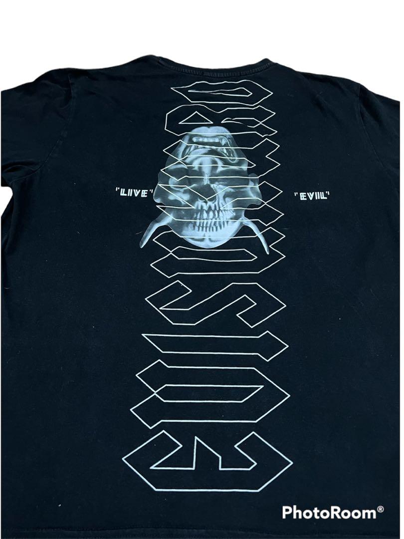 evisu kuro evisukuro Live Evil shirt, Men's Fashion, Tops & Sets ...