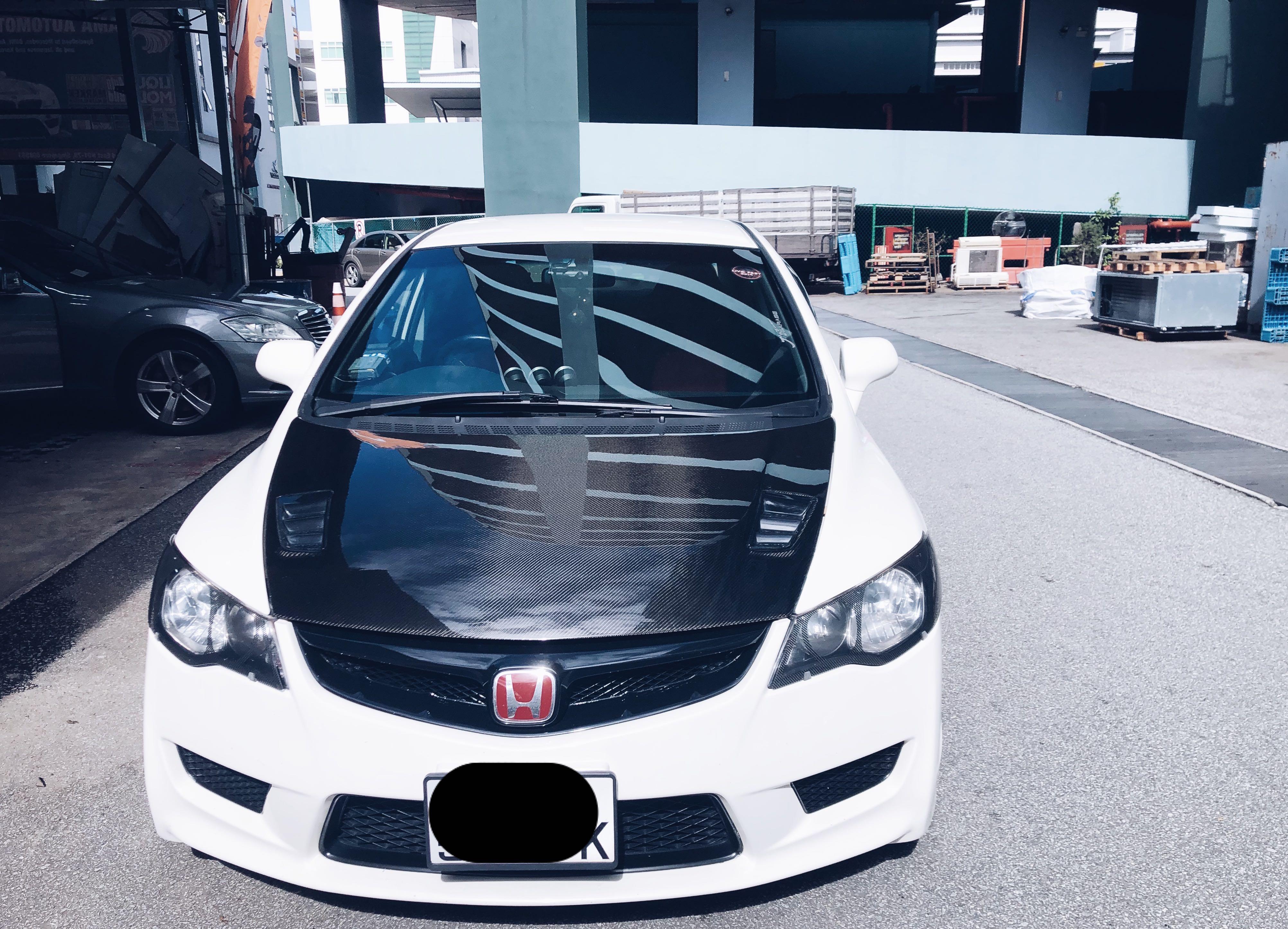 FD2 type R Mugen RR Carbon fiber bonnet, Car Accessories, Accessories on Carousell