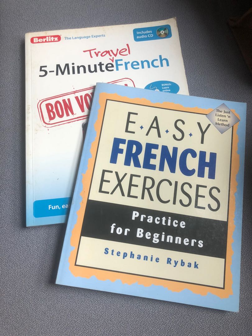 French language bundle, Hobbies & Toys, Books & Magazines, Textbooks on ...