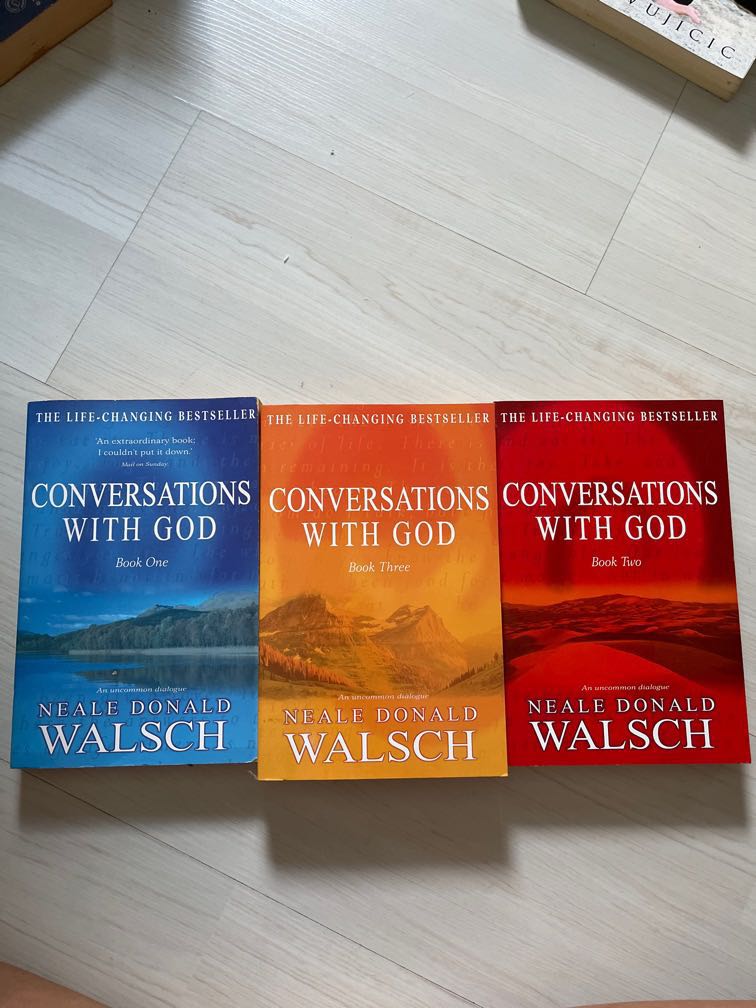 Full Set Conversation with God by Neale Donald Walsch, Hobbies & Toys ...