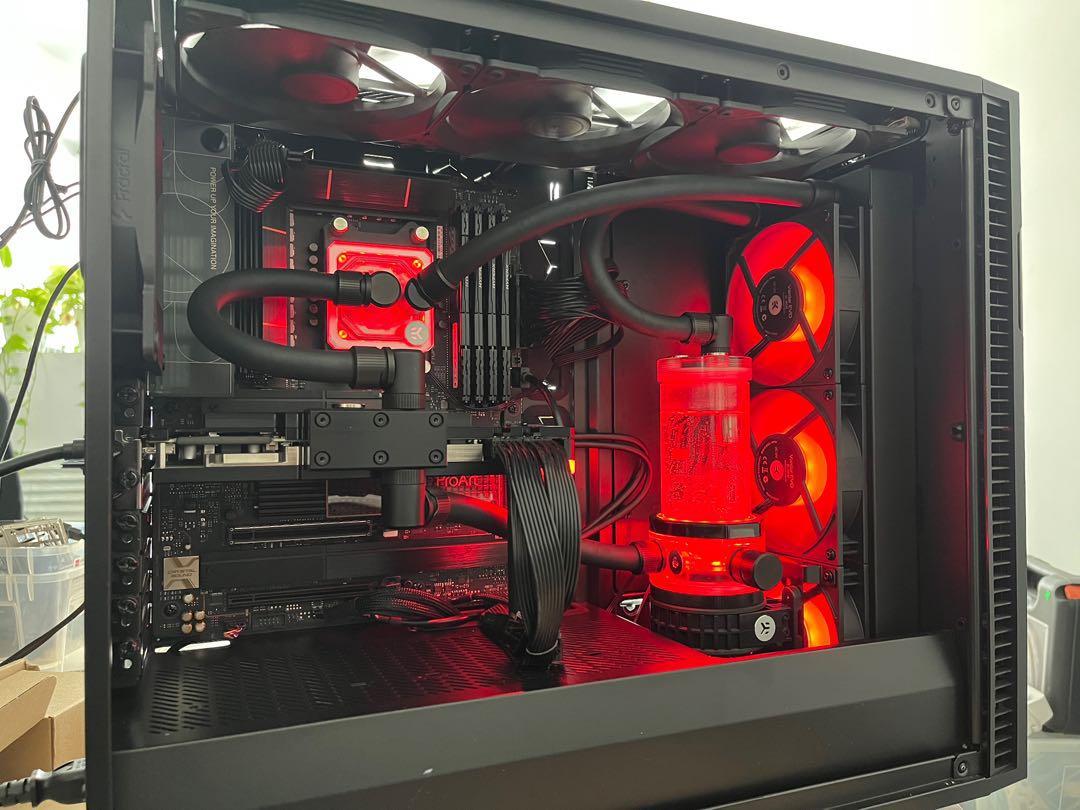 Fully custom water cooled gaming rig, Computers & Tech, Desktops on ...