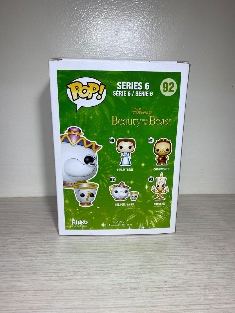 Funko Pop! Disney - Mrs. Potts & Chip, Hobbies & Toys, Toys & Games on ...