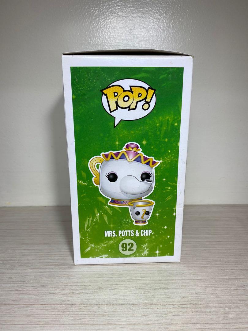 Funko Pop! Disney - Mrs. Potts & Chip, Hobbies & Toys, Toys & Games on ...