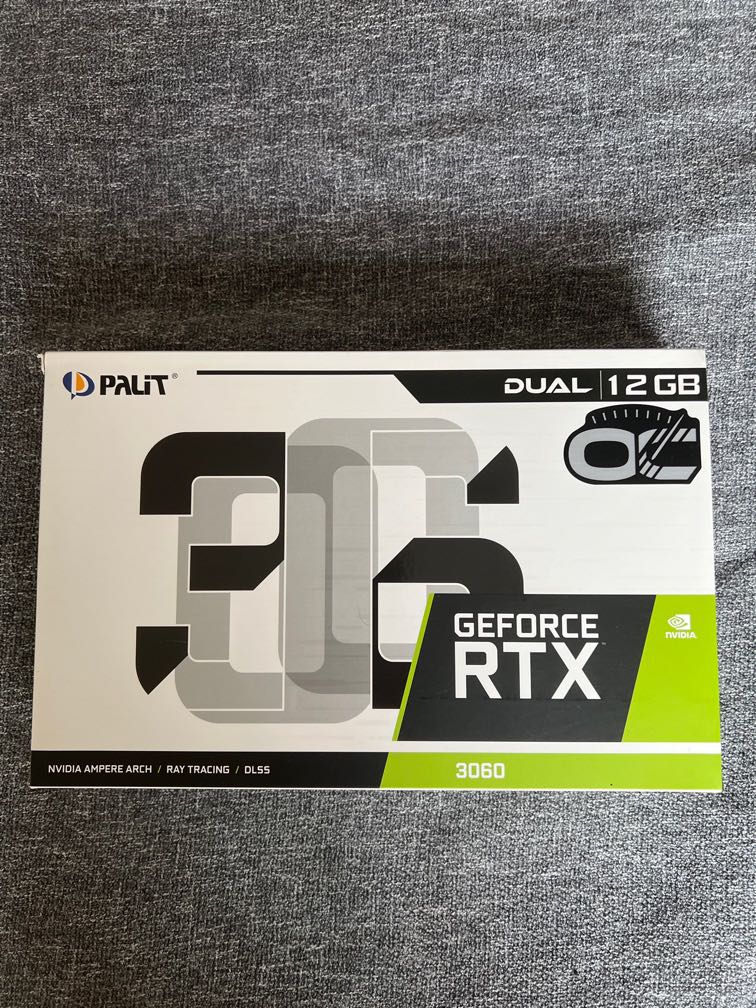GeForce RTX 3060 DUAL 12 GB PALIT, Computers & Tech, Parts ...