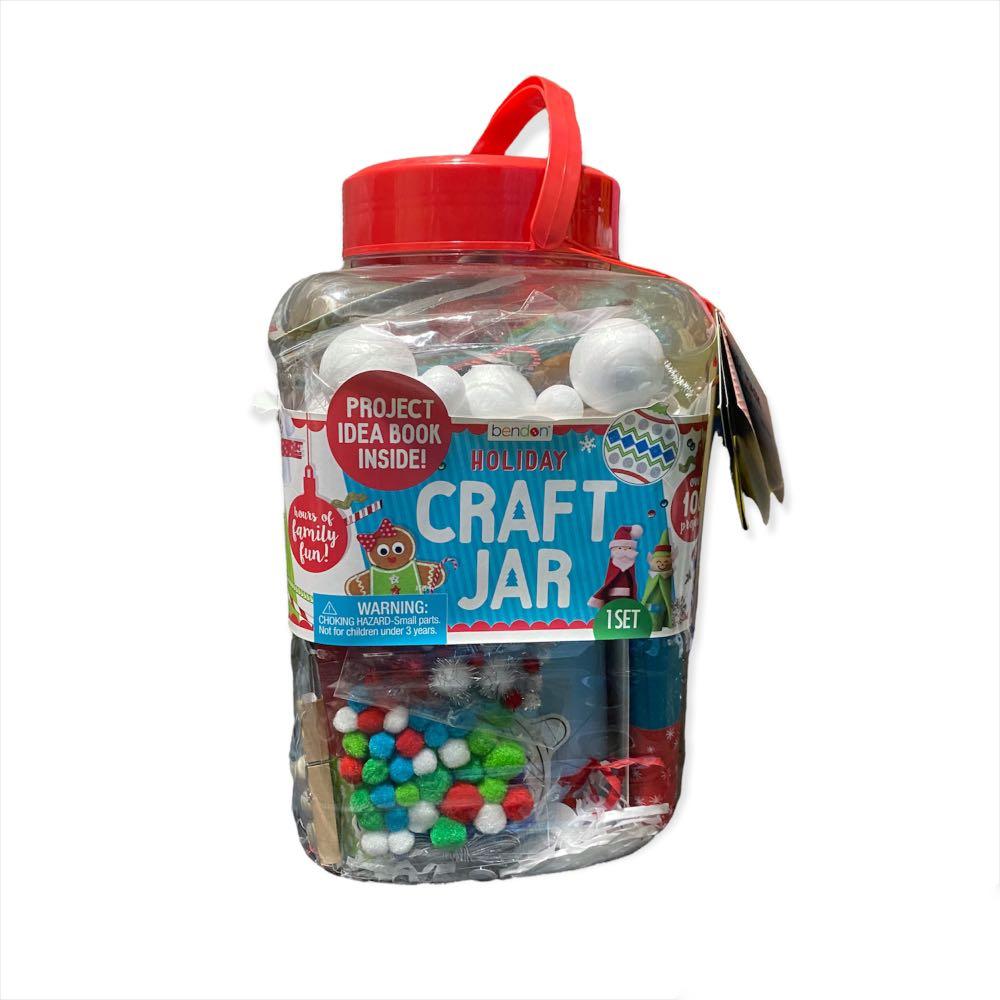 Giant Holiday Craft Jar - over 100 projects, Hobbies & Toys, Stationary ...