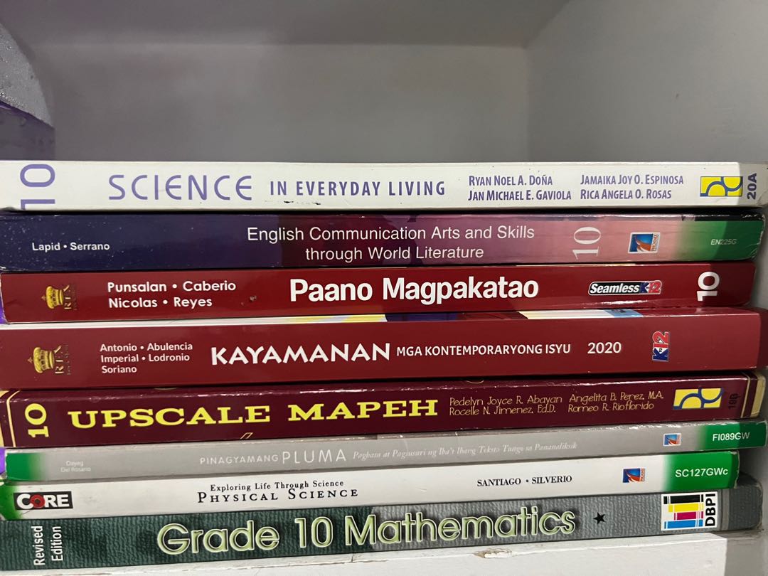 GRADE 10 BOOKS, Hobbies & Toys, Books & Magazines, Textbooks on Carousell