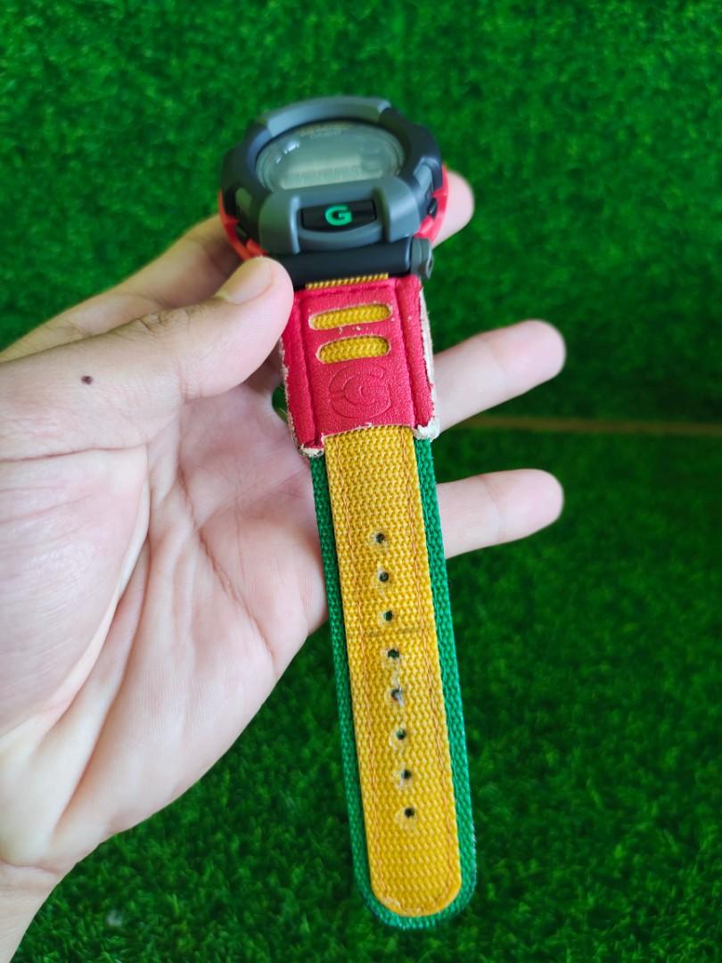G-shock Vintage Dw-002BM Rasta Original, Luxury, Watches on Carousell