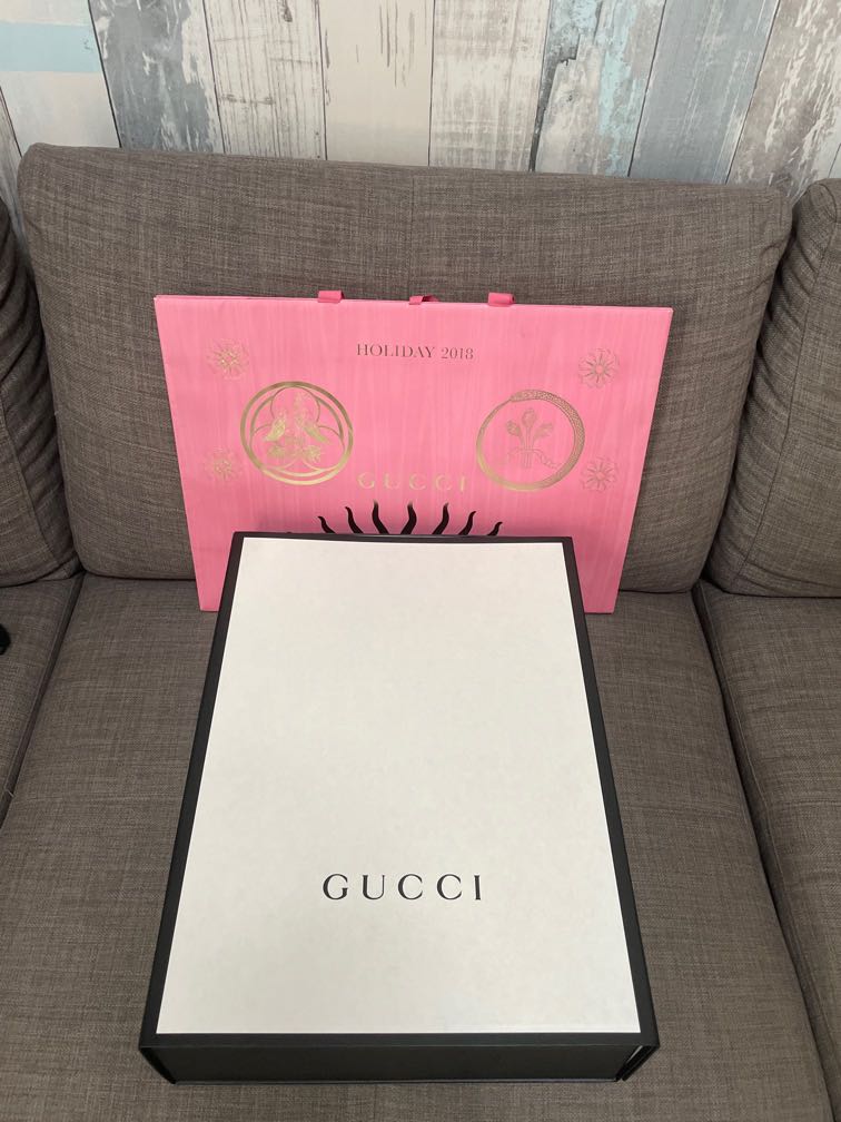 Gucci paper bag, Luxury, Accessories on Carousell