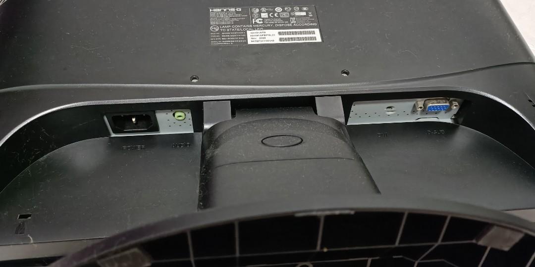 Hanns.G Monitor 18.5inch - Model HH181APB, Computers & Tech, Parts ...