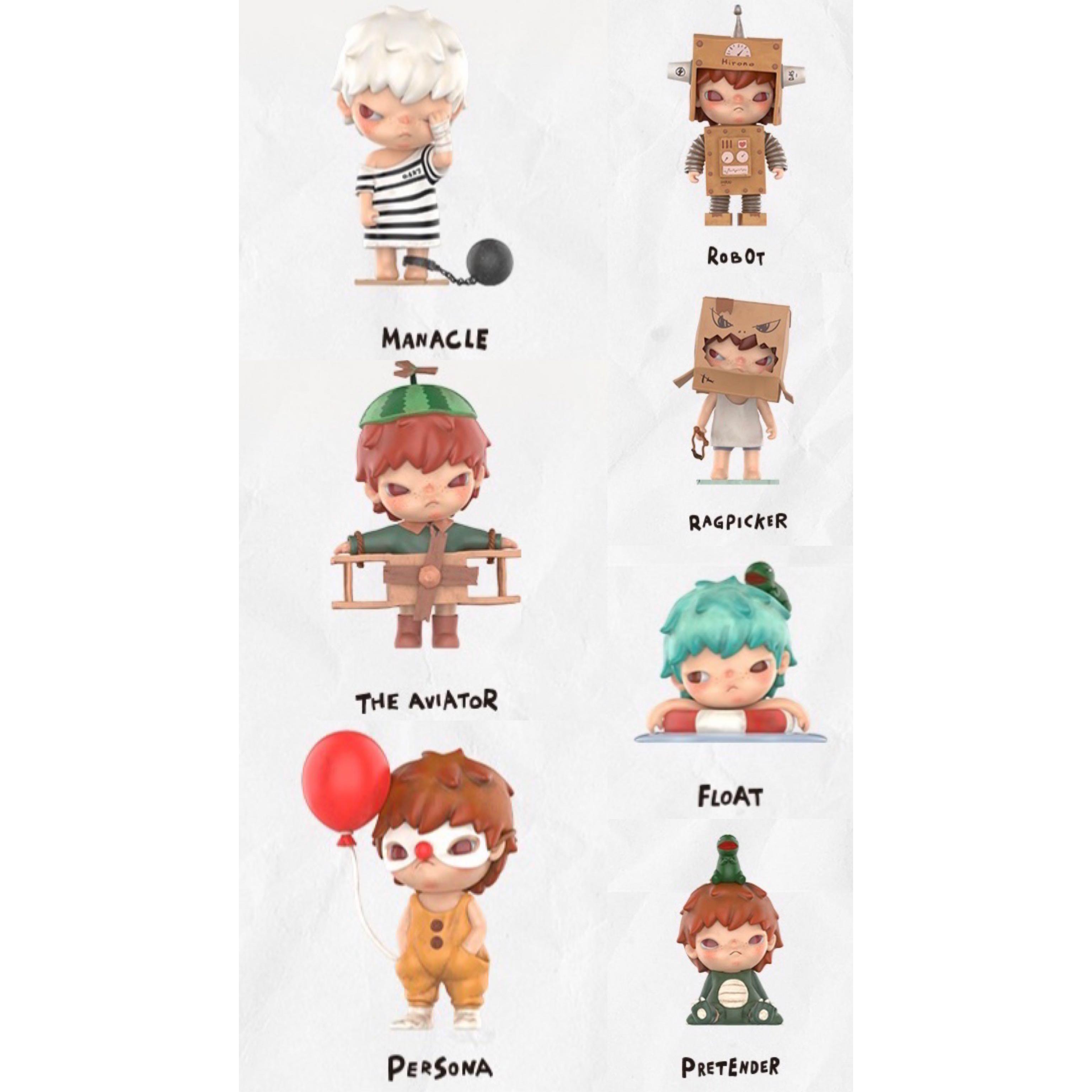 hirono little mischief popmart sharing, Hobbies & Toys, Memorabilia ...