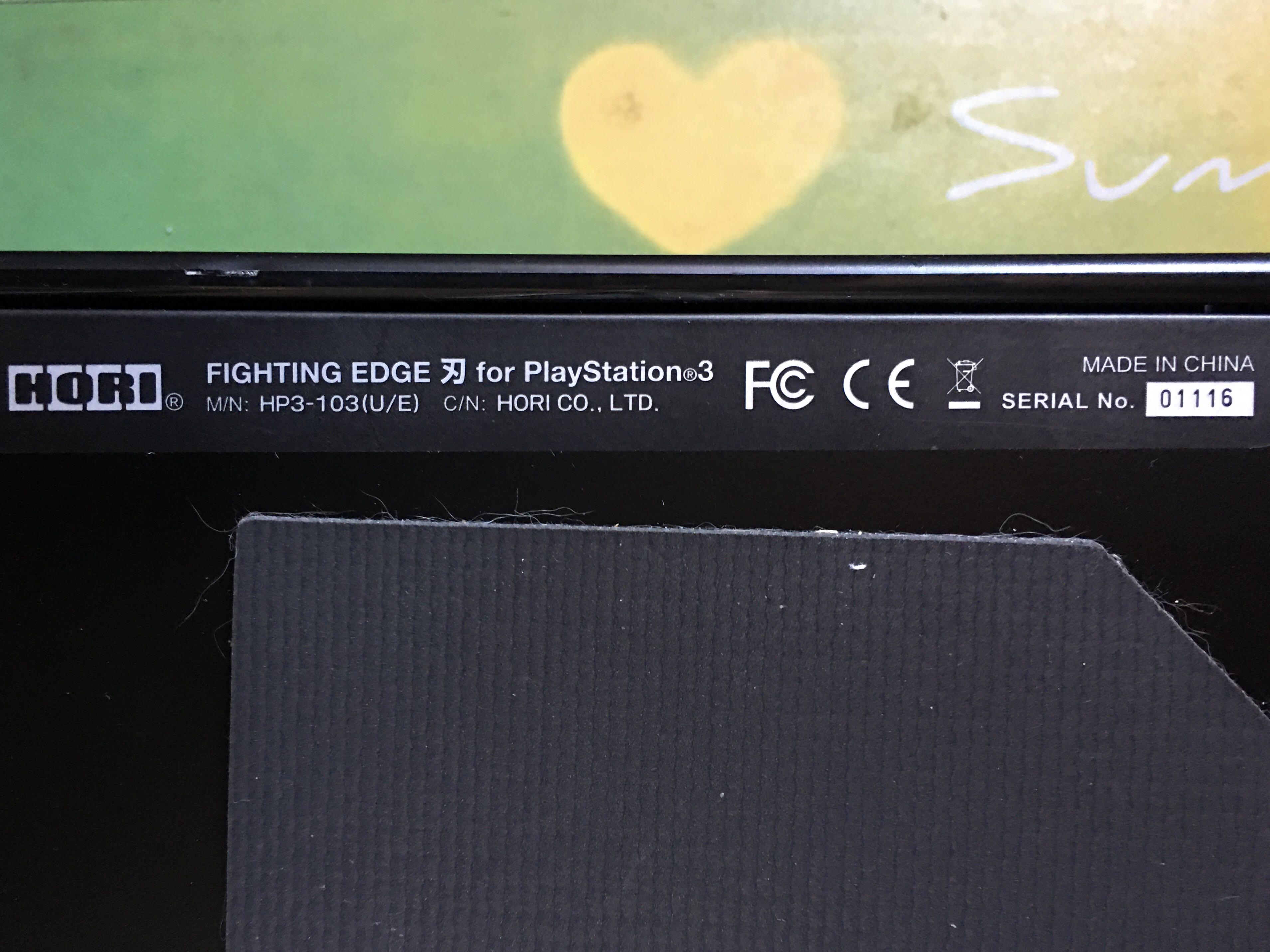 HORI PlayStation 3 Fighting Edge 刃 HP3-103 PS3/PC 街機遊戲手制 格鬥手掣 (觸控版失靈 ...