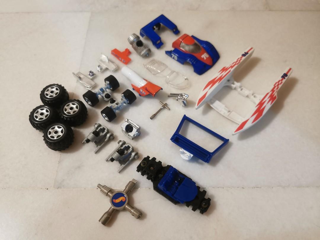 Hotwheels Mechanix Monster Truck / Hydrofoil kit car set, Hobbies ...