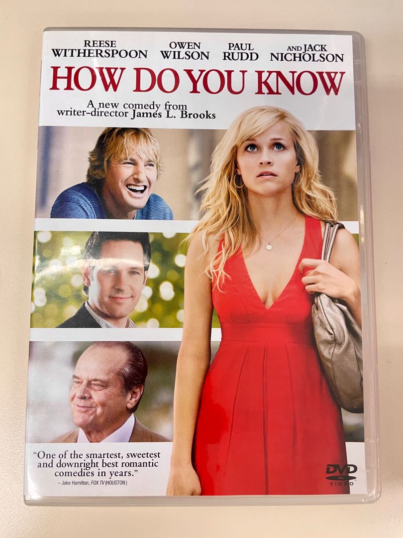 How do you know, DVD, 興趣及遊戲, 音樂樂器 & 配件, 音樂與媒體 - CD 及 DVD on Carousell