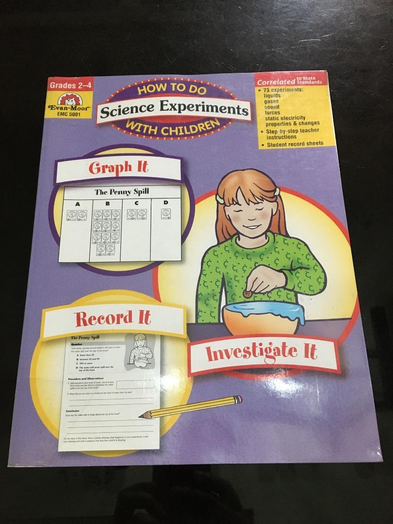 How to do Science Experiments with Children w/ Free Science Fair Book ...