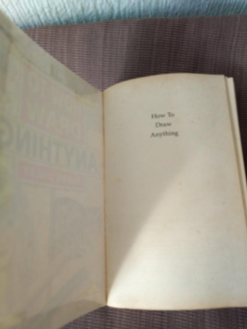 How to Draw Anything Mark Linley, Hobbies & Toys, Books & Magazines ...