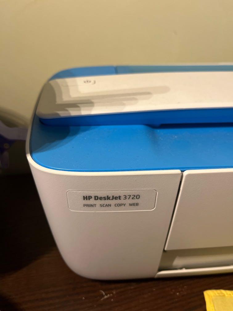 HP Deskjet 3720 Wireless printer, Computers & Tech, Printers, Scanners ...