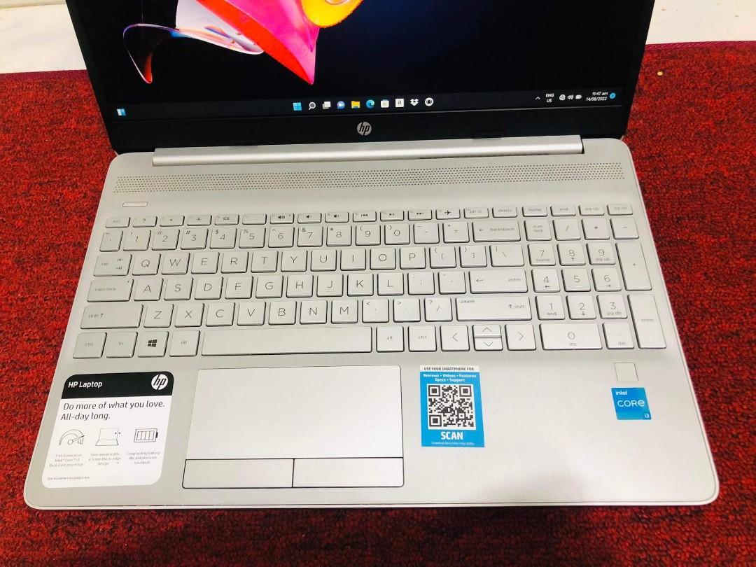 HP LAPTOP 11th Generation 8GB 256 SSD + 1TB HDD Storage Windows 11 Home ...