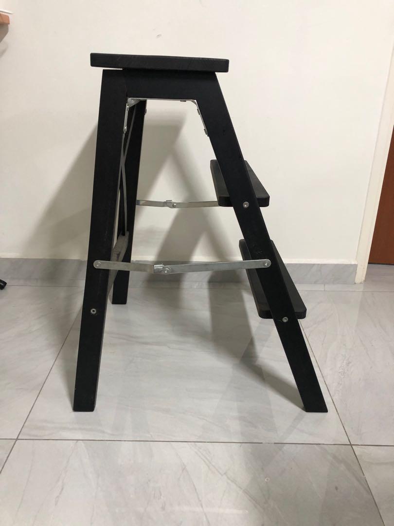 IKEA 3-step ladder, Furniture & Home Living, Home Improvement ...