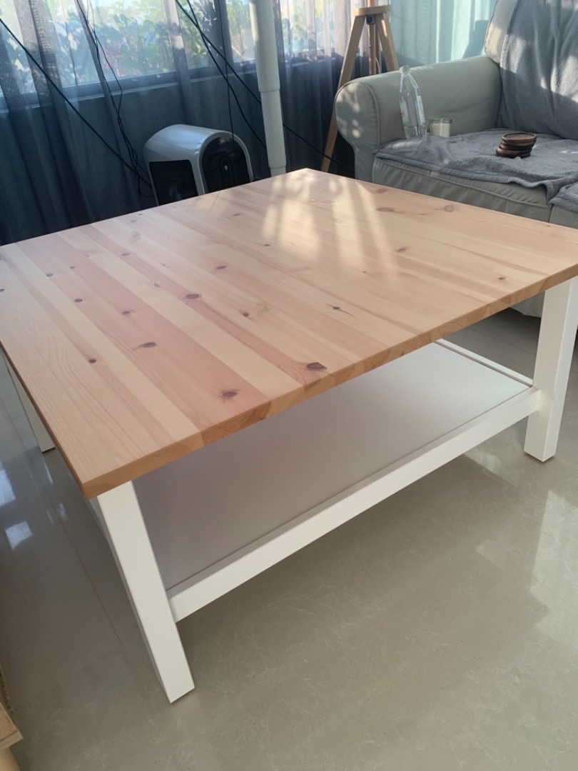 IKEA Hemnes coffee table, Furniture & Home Living, Furniture, Tables ...