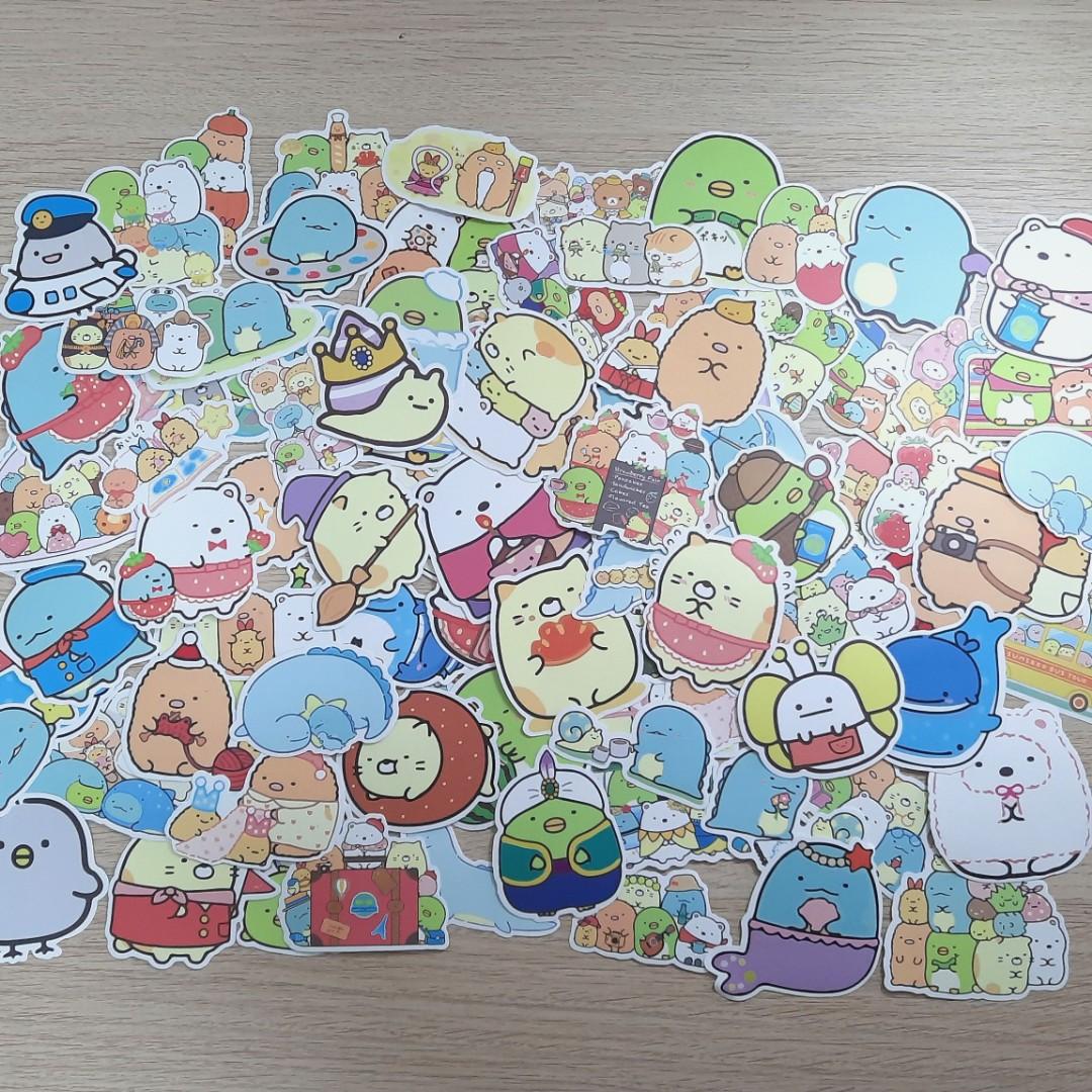 Sumikko Gurashi San X Waterproof Anime Manga Sanrio Stickers 10pcs