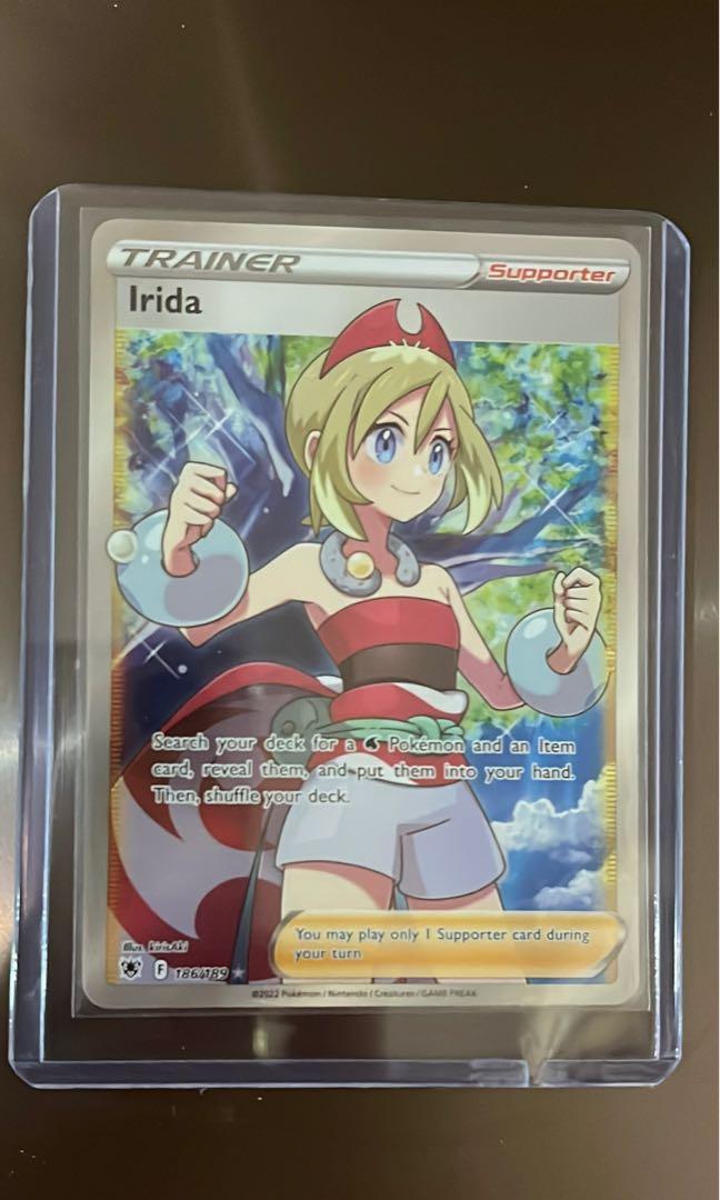 Irida Full Art Trainer Pokémon TCG: Astral Radiance, Hobbies & Toys ...