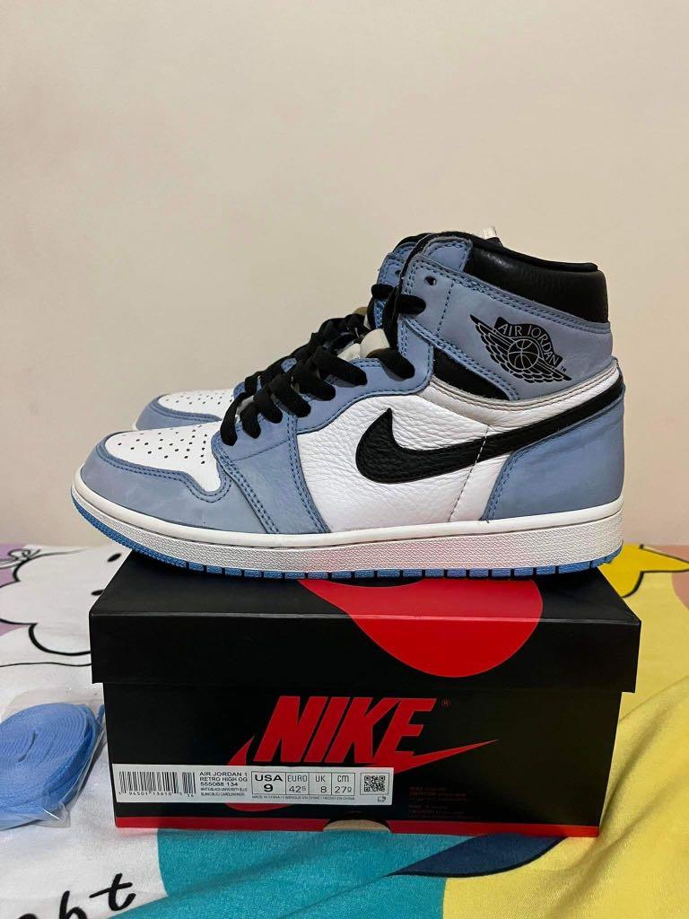 JORDAN UNIVERSITY BLUE, Men's Fashion, Footwear, Sneakers on Carousell