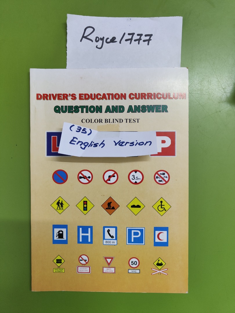 JPJ KPP Driver's Education Curriculum Q&A Booklet, Hobbies & Toys ... JPJ KPP Driver's Education Curriculum Q&A Booklet, Hobbies & Toys ...