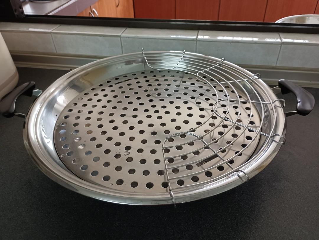 KELOmat Wok c/w steam Rack, Furniture & Home Living, Kitchenware ...