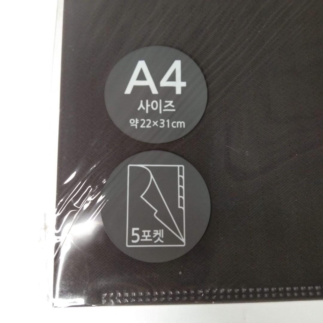 KOREAN A4-SIZED FILE FOLDER, Hobbies & Toys, Stationary & Craft ...