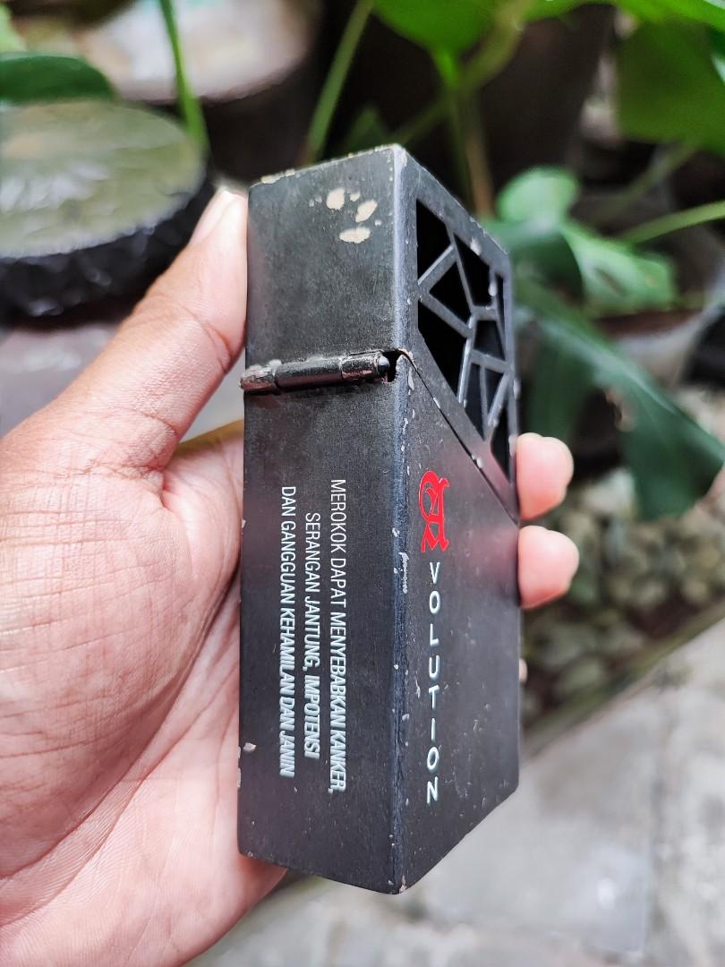 Kotak Rokok Plat Besi Merchandise Asli Sampoerna Avolution, Antik ...