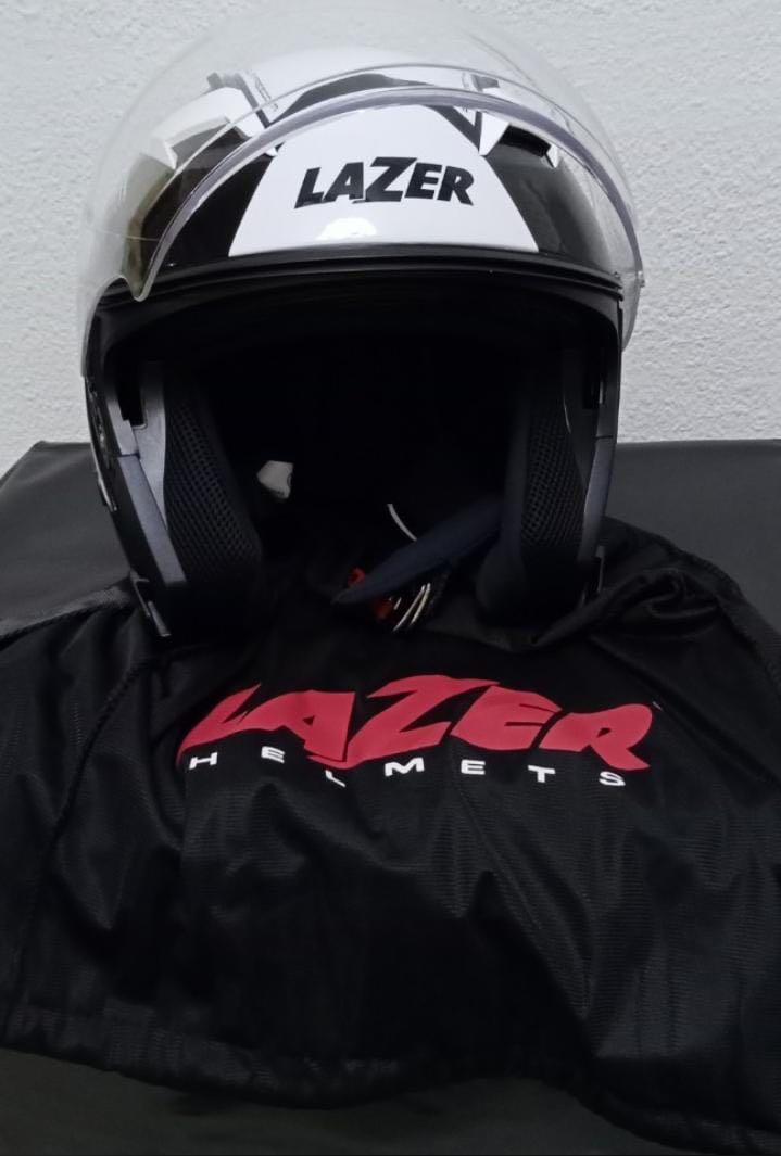 Lazer Helmet, Motorcycles, Motorcycle Apparel on Carousell