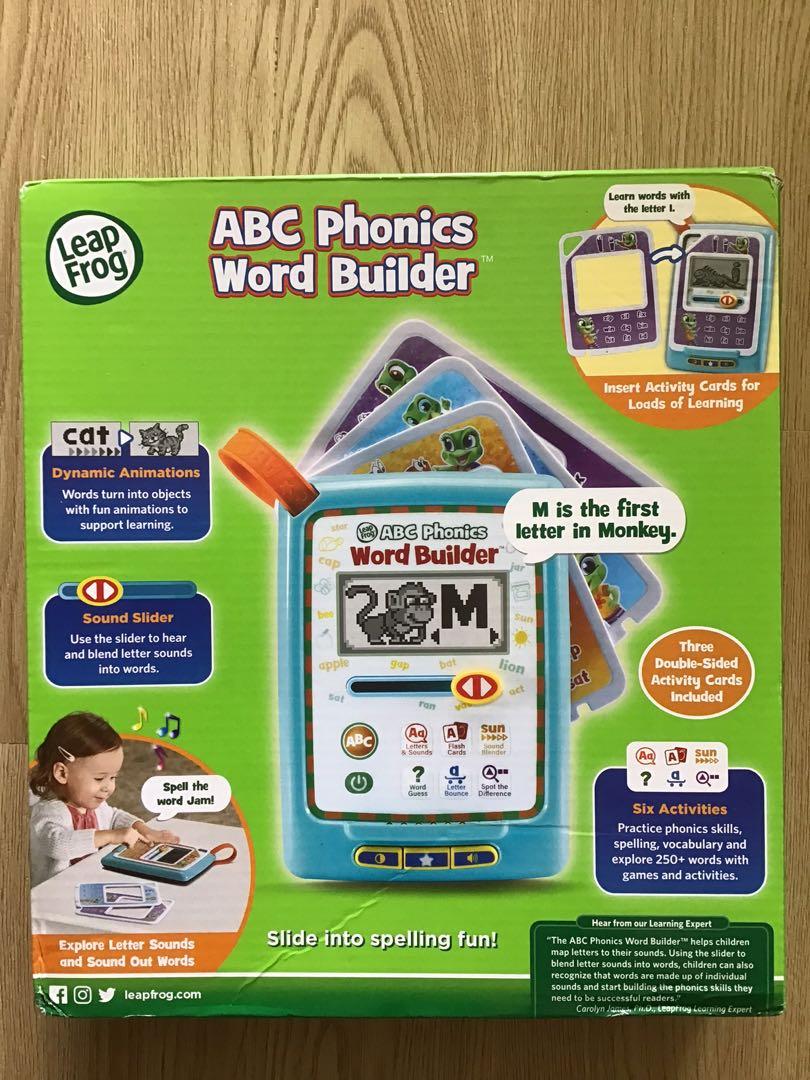 LeapFrog ABC Phonics Word Builder, Hobbies & Toys, Toys & Games on ...