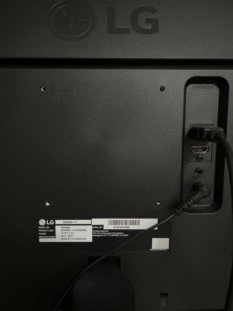 LG Ultrawide Monitor 29WK500, Computers & Tech, Parts & Accessories ...