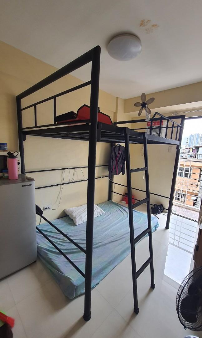 Loft Type Bed Frame, Furniture & Home Living, Furniture, Bed Frames ...