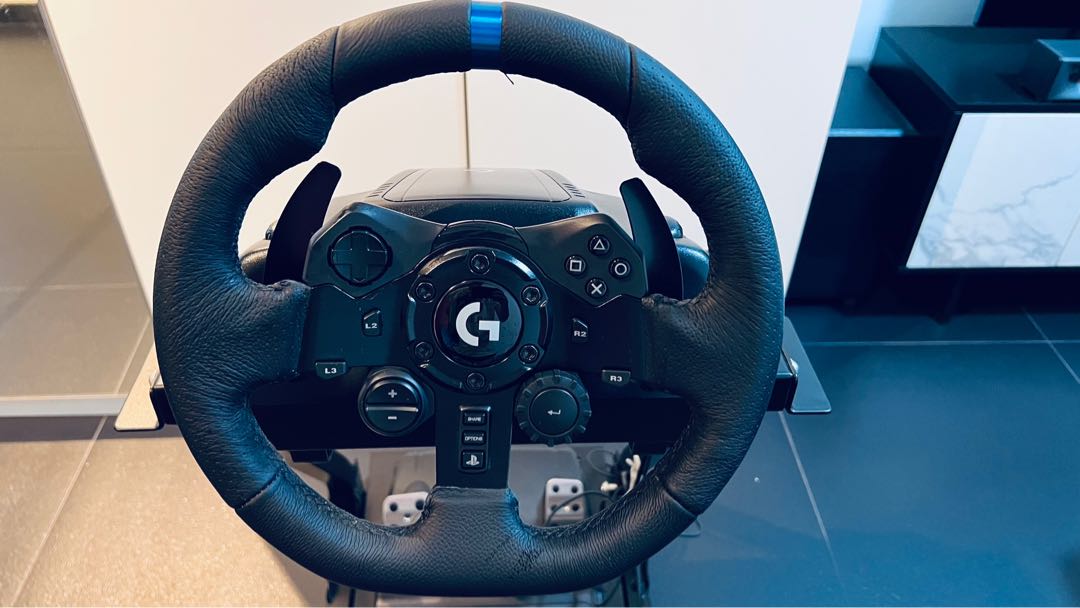Logitech G923 + Shifter + Stand, Video Gaming, Gaming Accessories ...