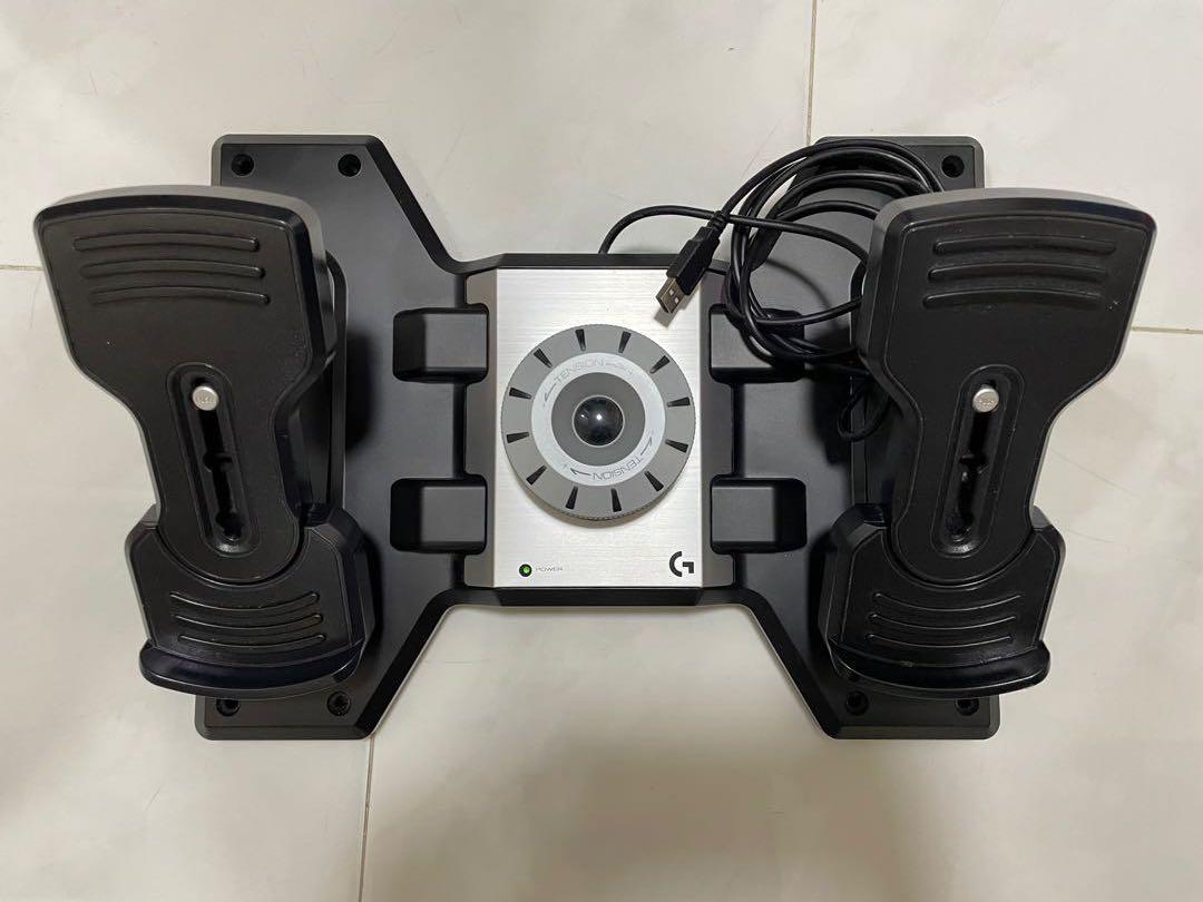 Logitech Pro Flight Rudder Pedals, Computers & Tech, Parts ...