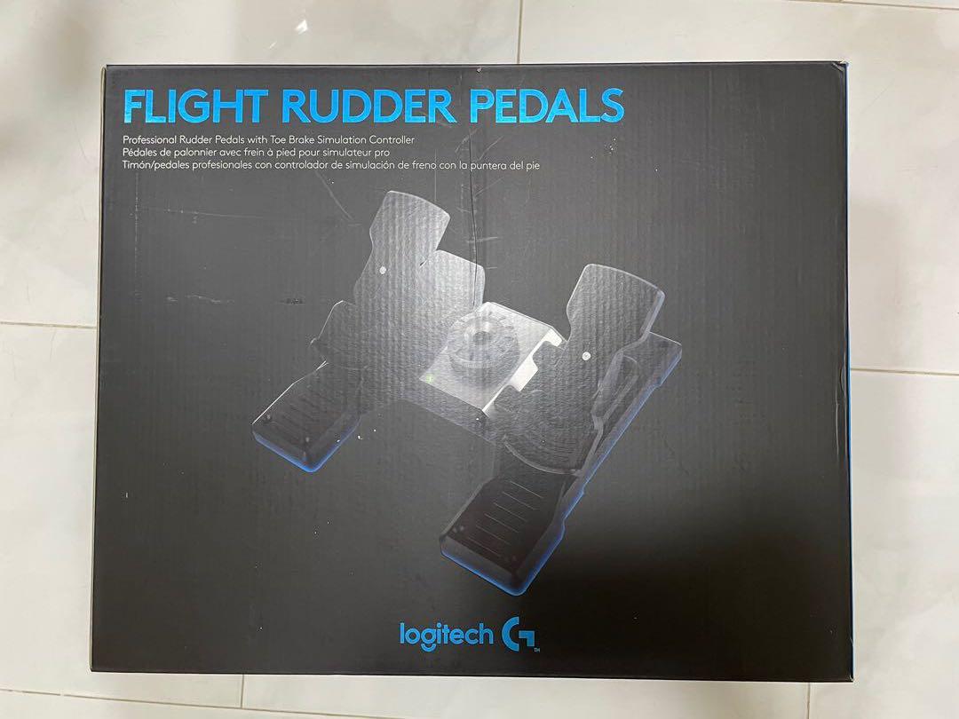 Logitech Pro Flight Rudder Pedals, Computers & Tech, Parts ...
