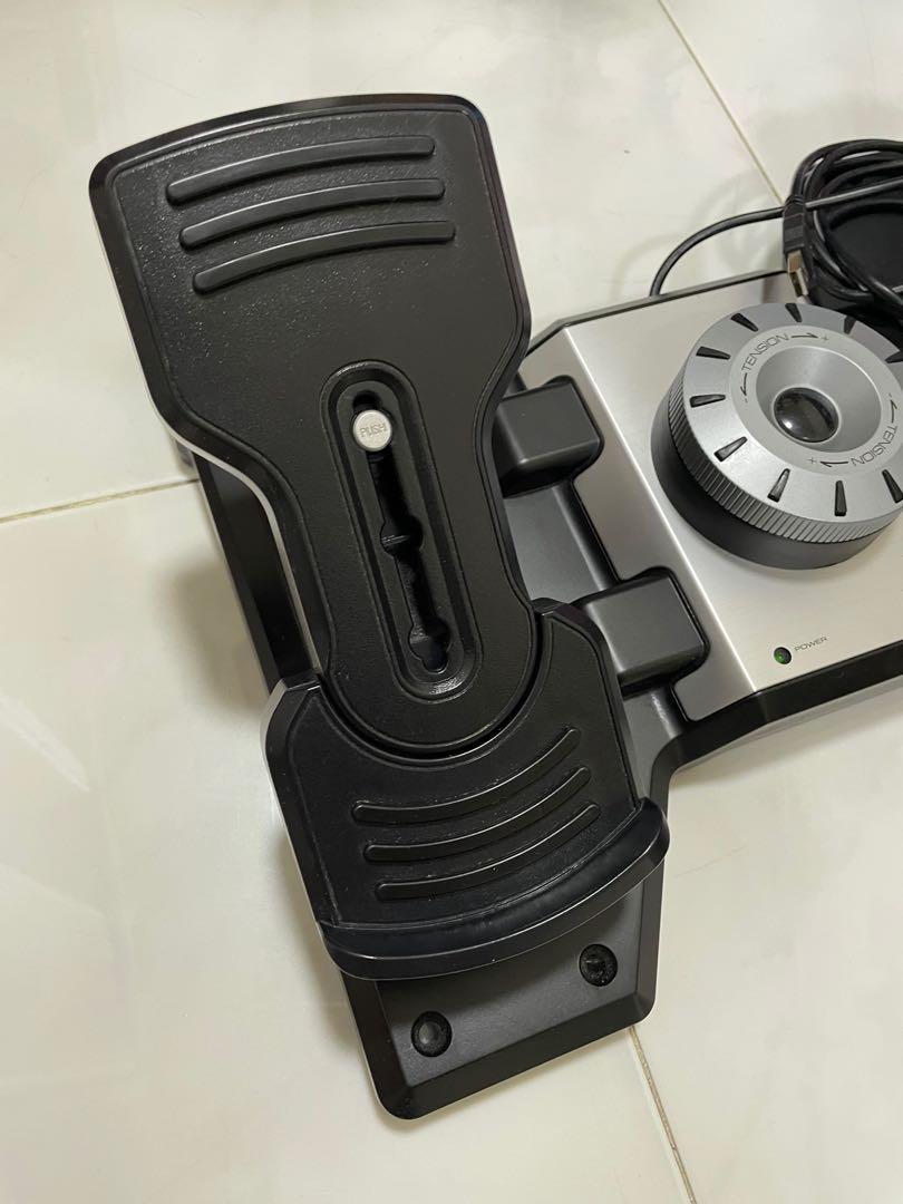 Logitech Pro Flight Rudder Pedals, Computers & Tech, Parts ...